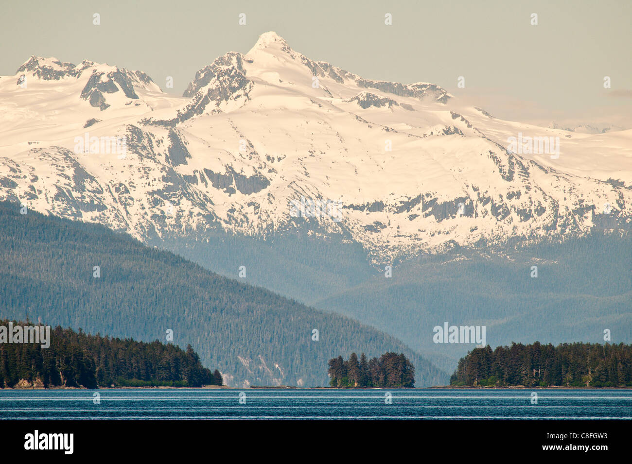 Five Finger Islands area of Frederick Sound, Southeast Alaska, Alaska ...