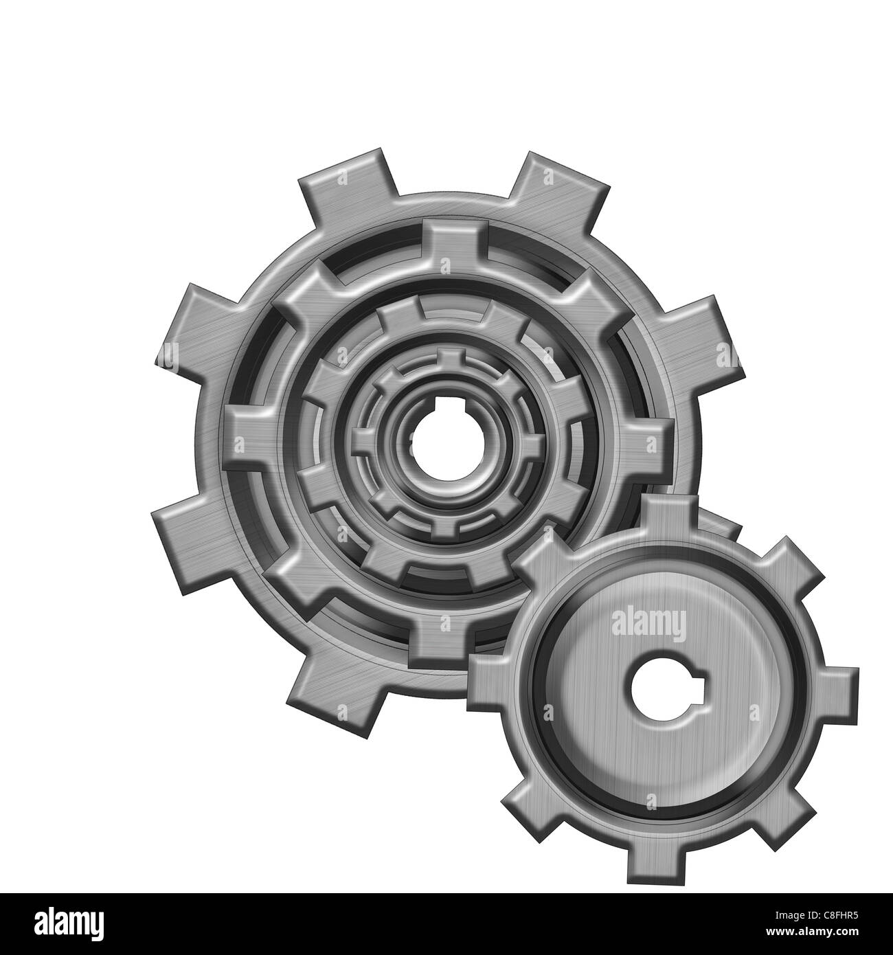 Mechanism of rotation Cut Out Stock Images & Pictures - Alamy