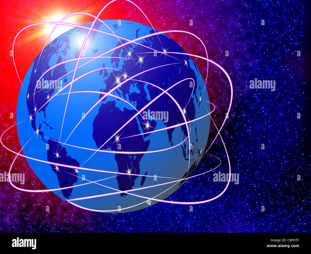 global Internet communications technology Stock Photo - Alamy