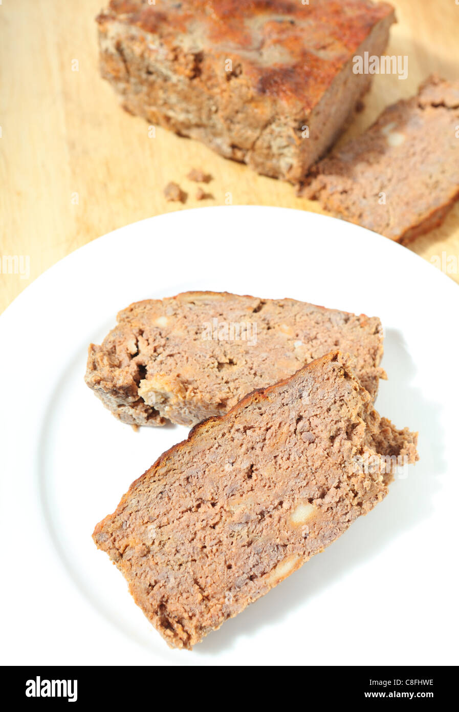 Sliced meatloaf hi-res stock photography and images - Alamy