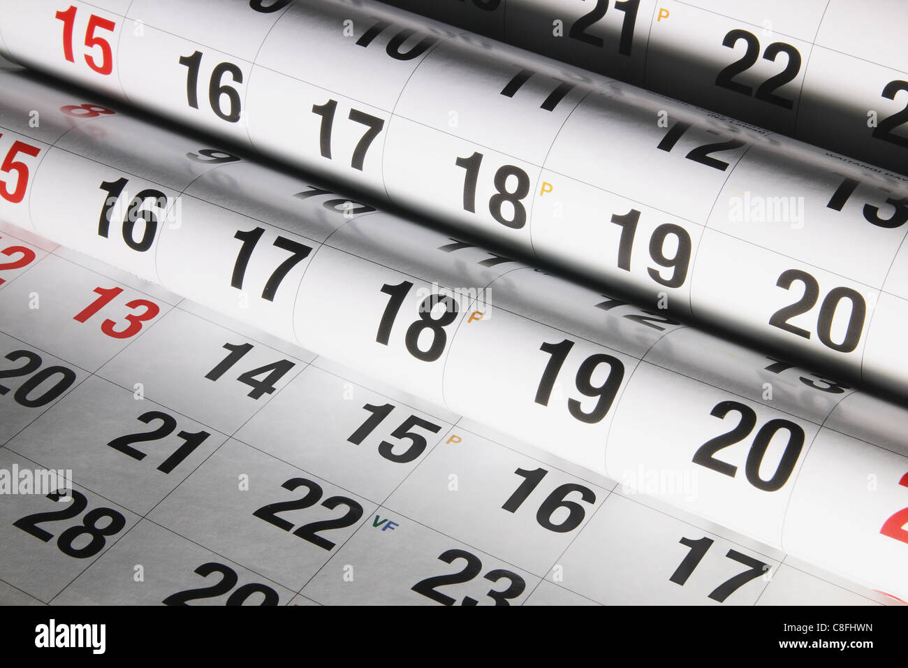 Days of months hi-res stock photography and images - Alamy