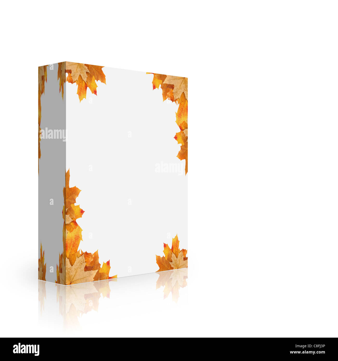 box with a maple leaf Stock Photo - Alamy