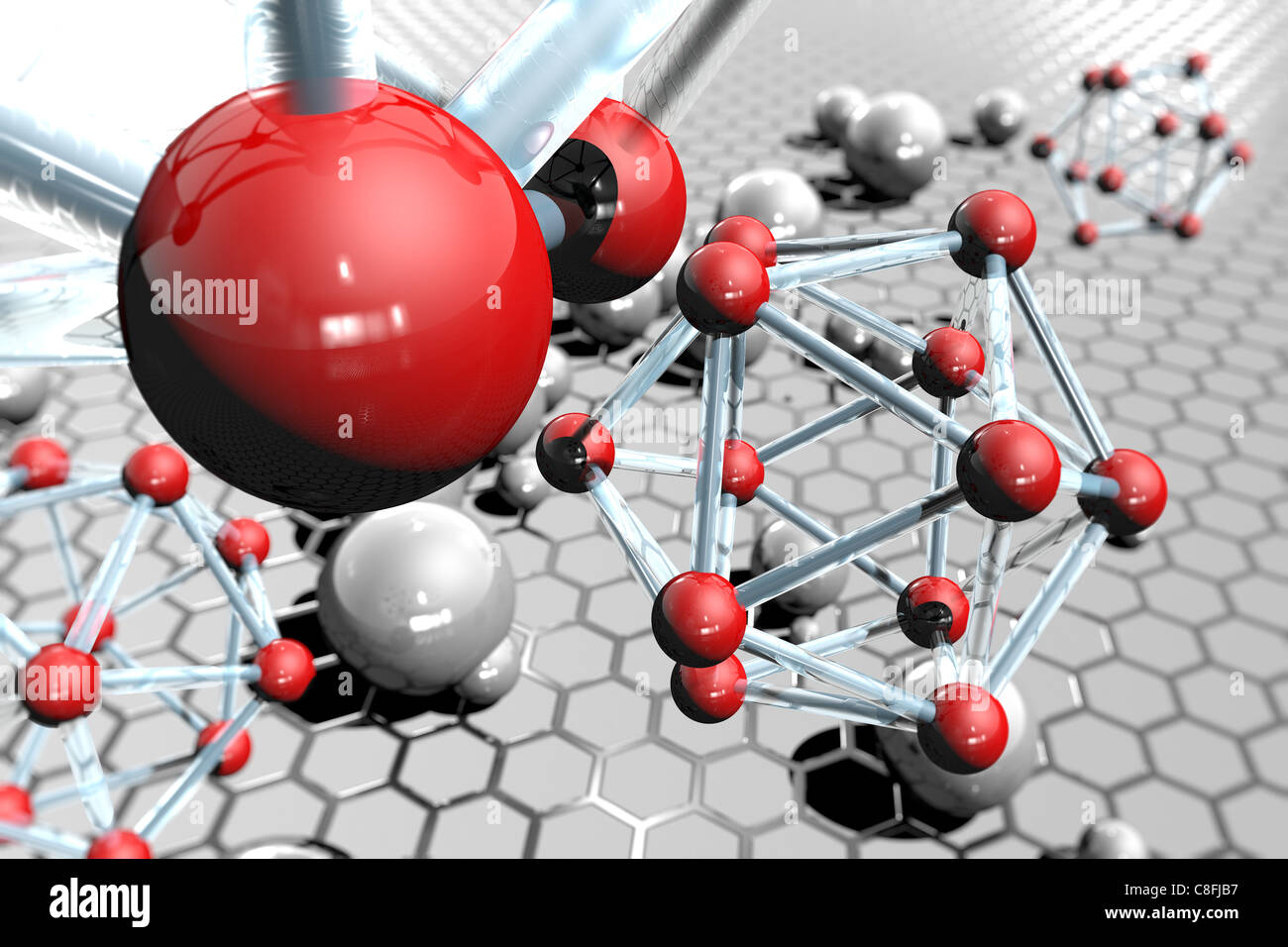 Atoms electron microscope hi-res stock photography and images - Alamy