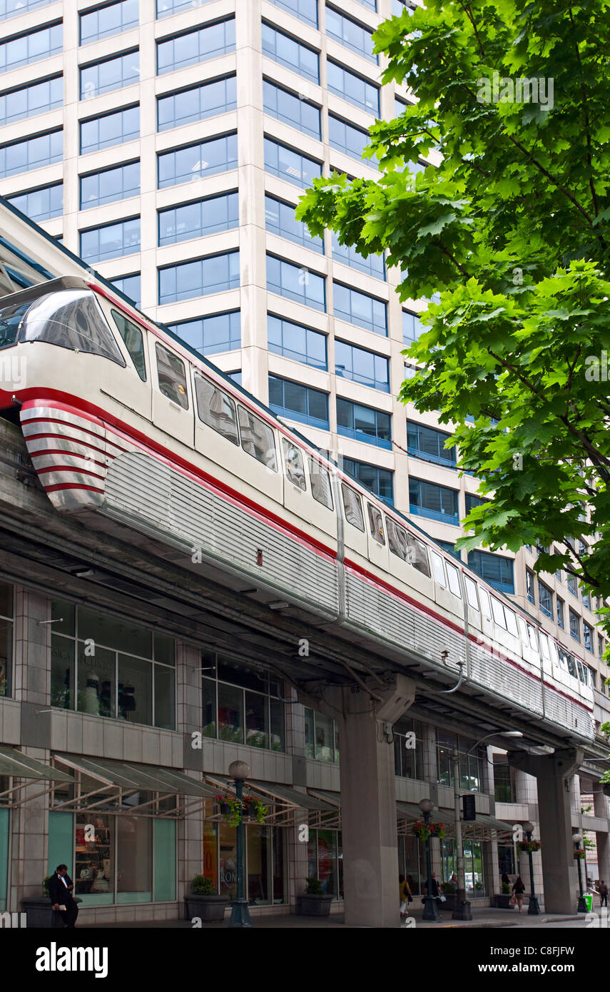 Aerial monorail hi-res stock photography and images - Alamy