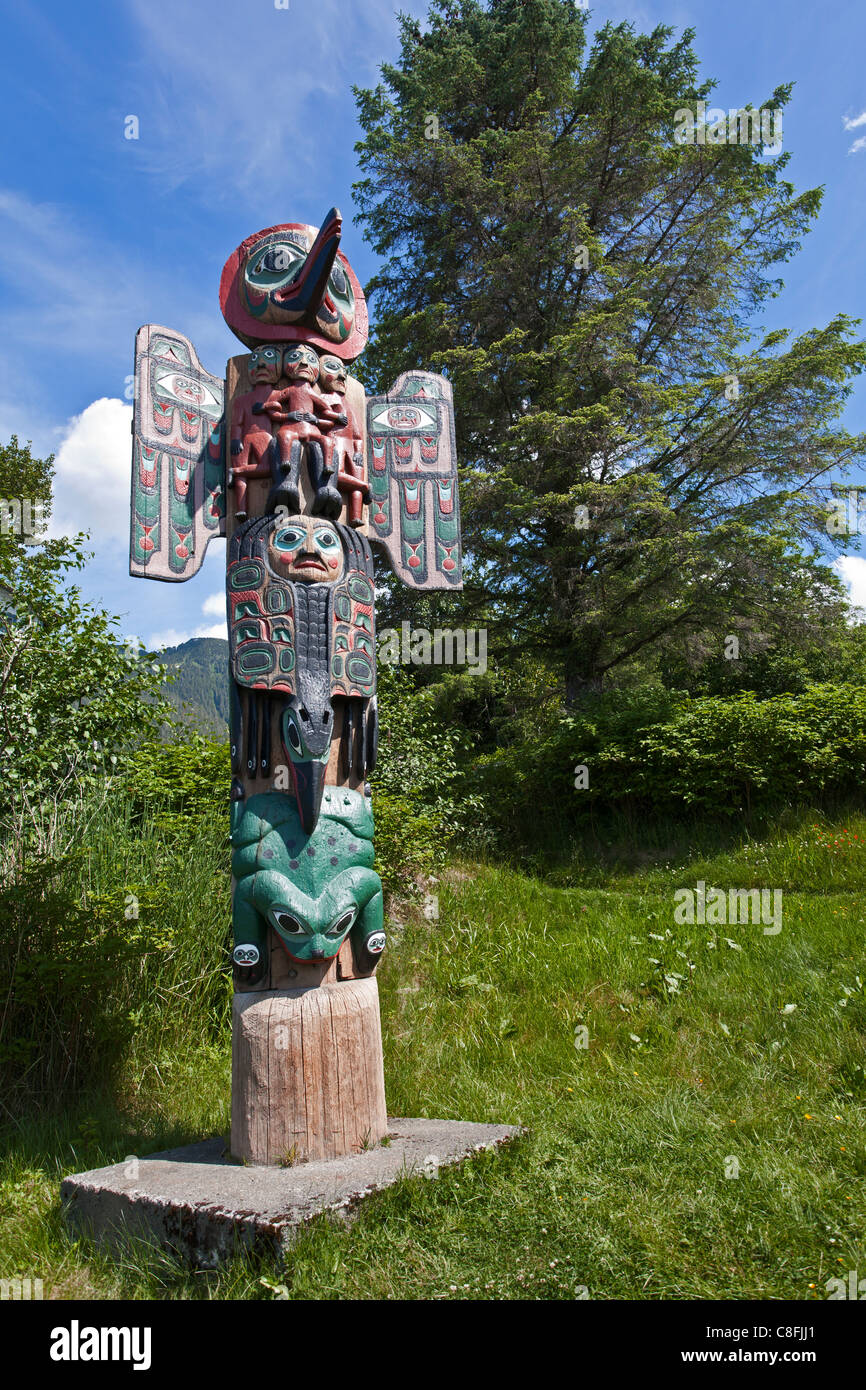 Ketchikan Totem Pole Park High Resolution Stock Photography and Images ...