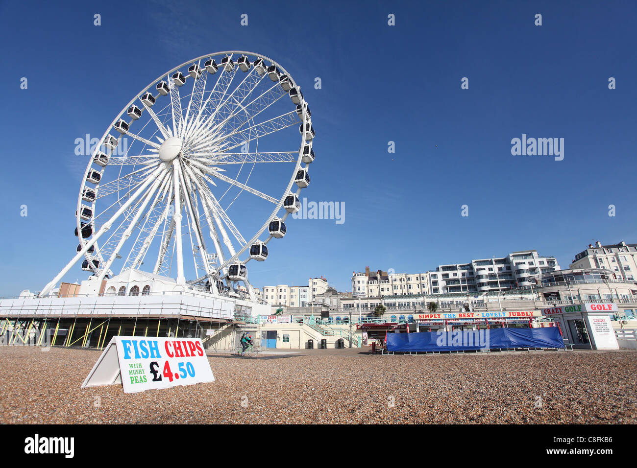 The Brighton Wheel. Picture by James Boardman Stock Photo - Alamy