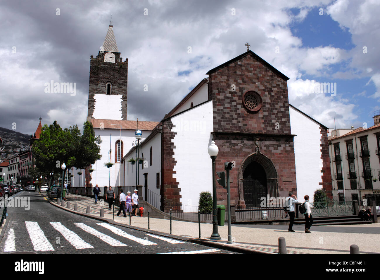 Se Cathedral Funchal Madeira Stock Photo - Alamy