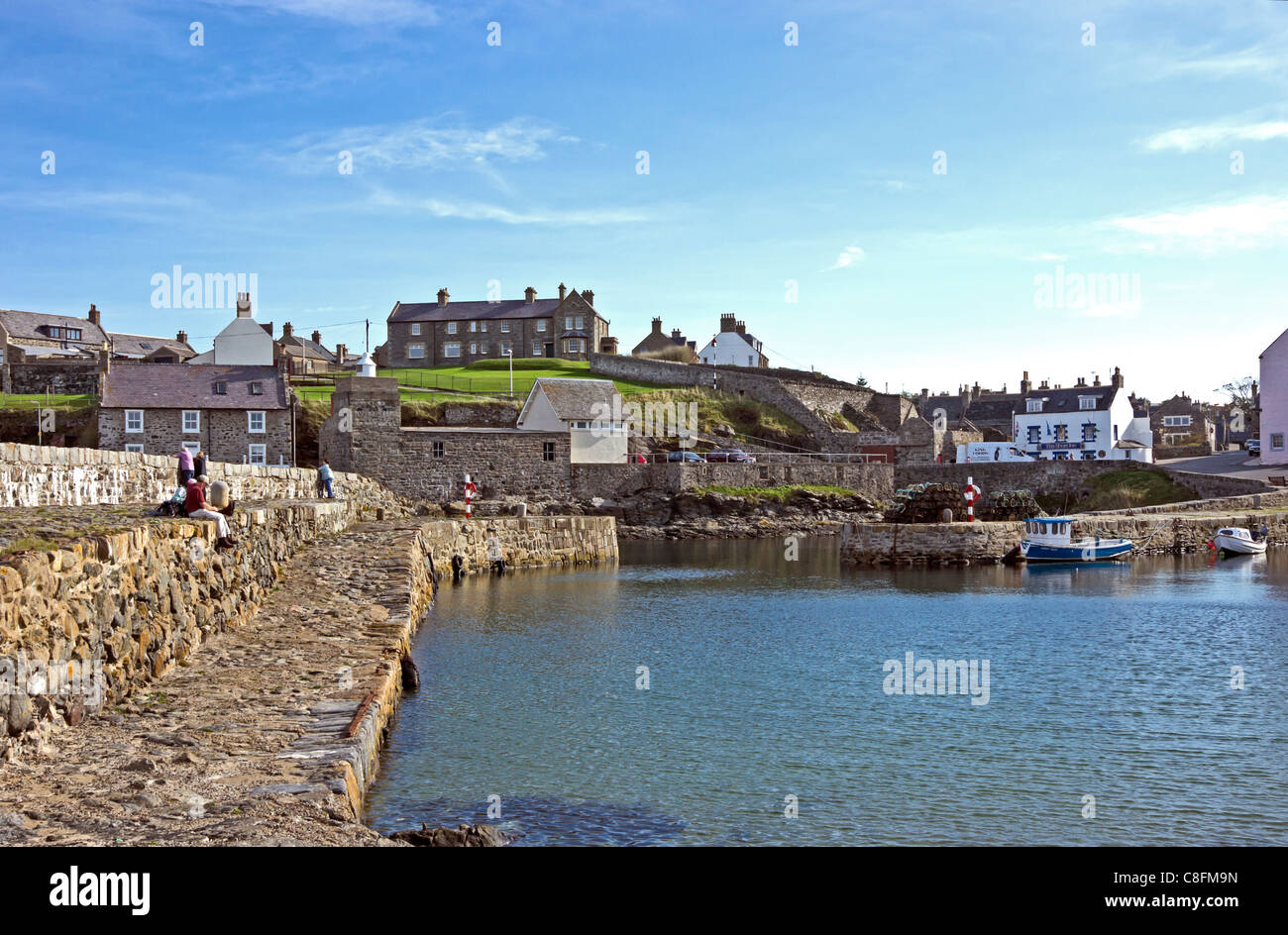 Old portsoy harbour buildings in hi-res stock photography and images ...