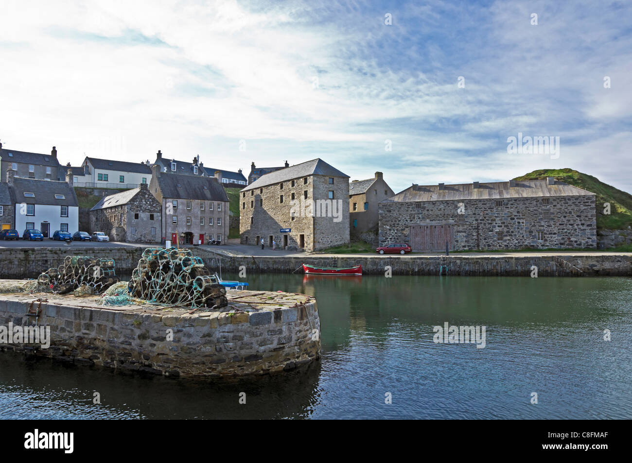 Old portsoy harbour buildings in hi-res stock photography and images ...