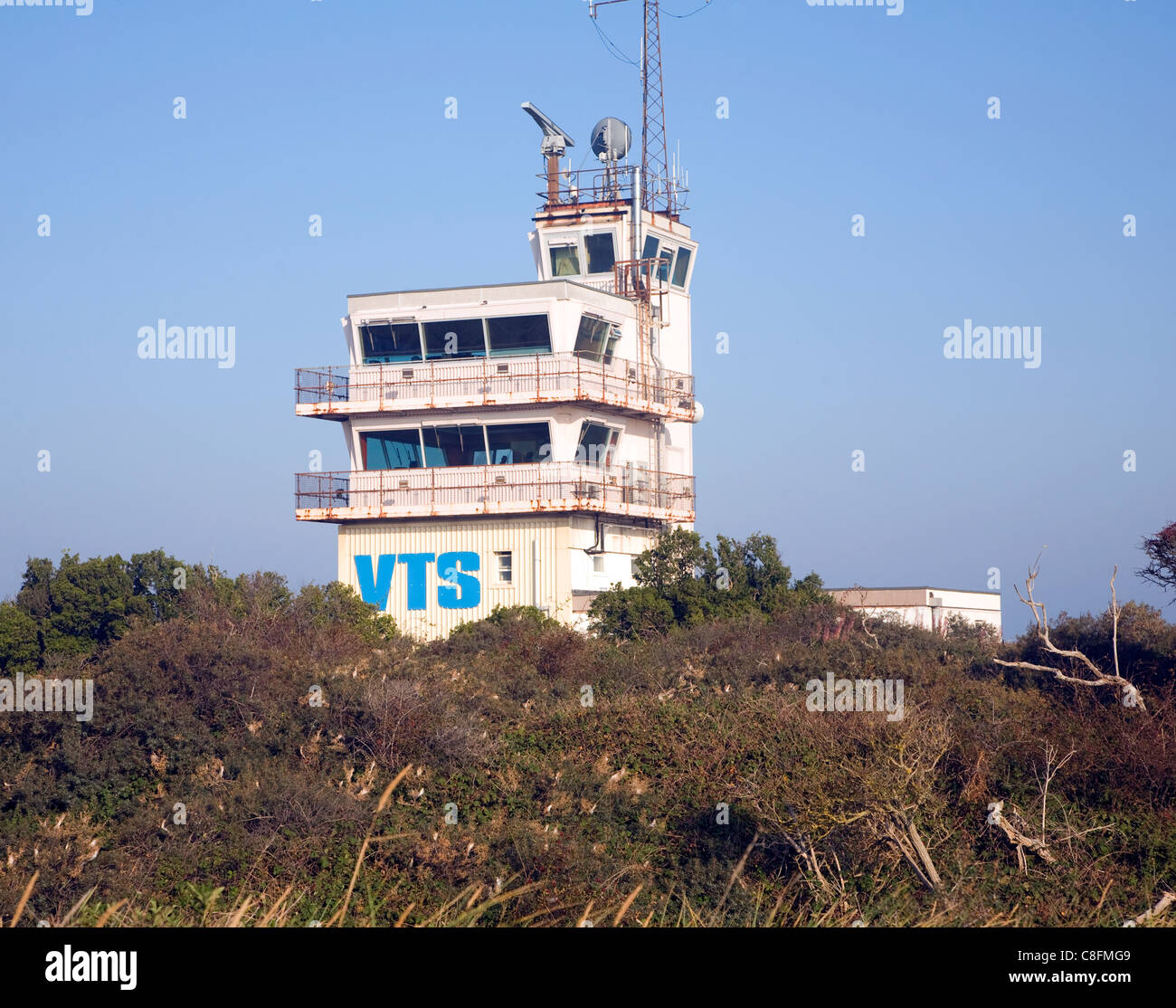 VTS Vessel Tracking Service Humber pilots building, Spurn Head ...