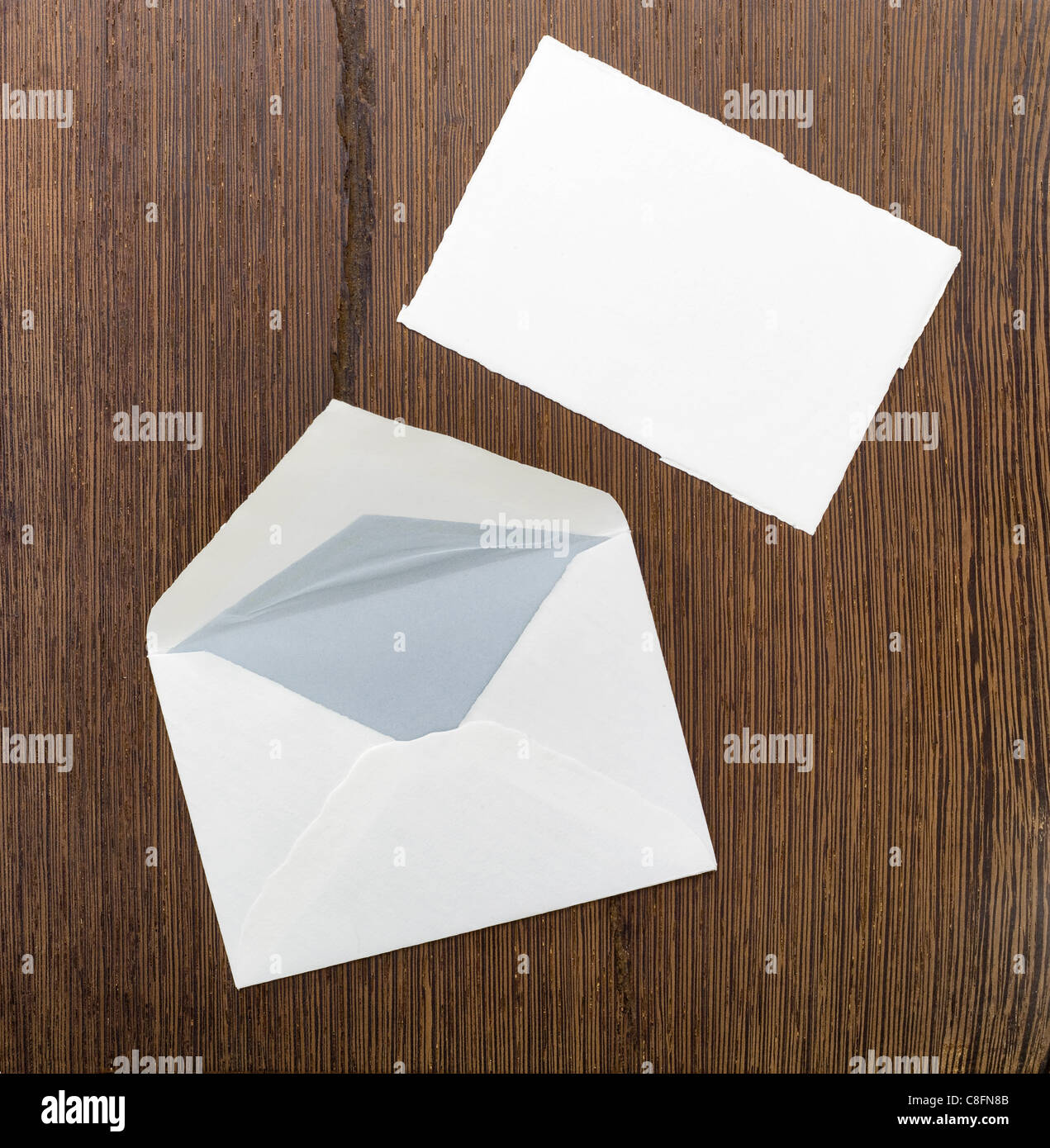letter and envelope Stock Photo - Alamy