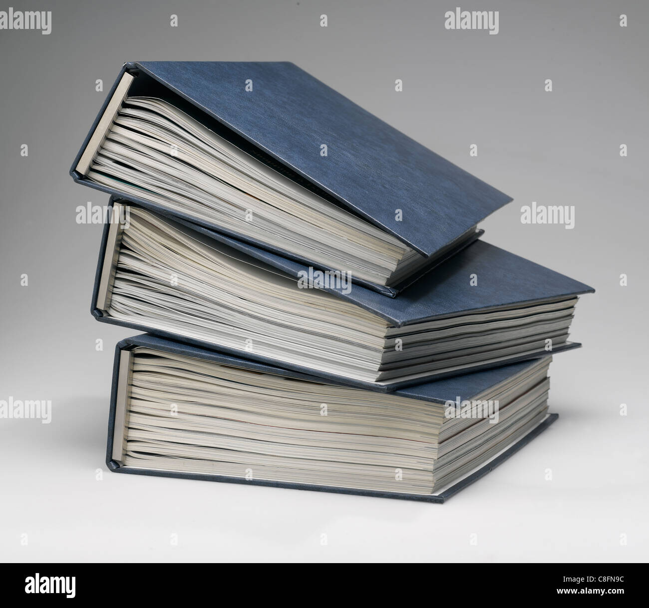 File archive on grey background Stock Photo - Alamy