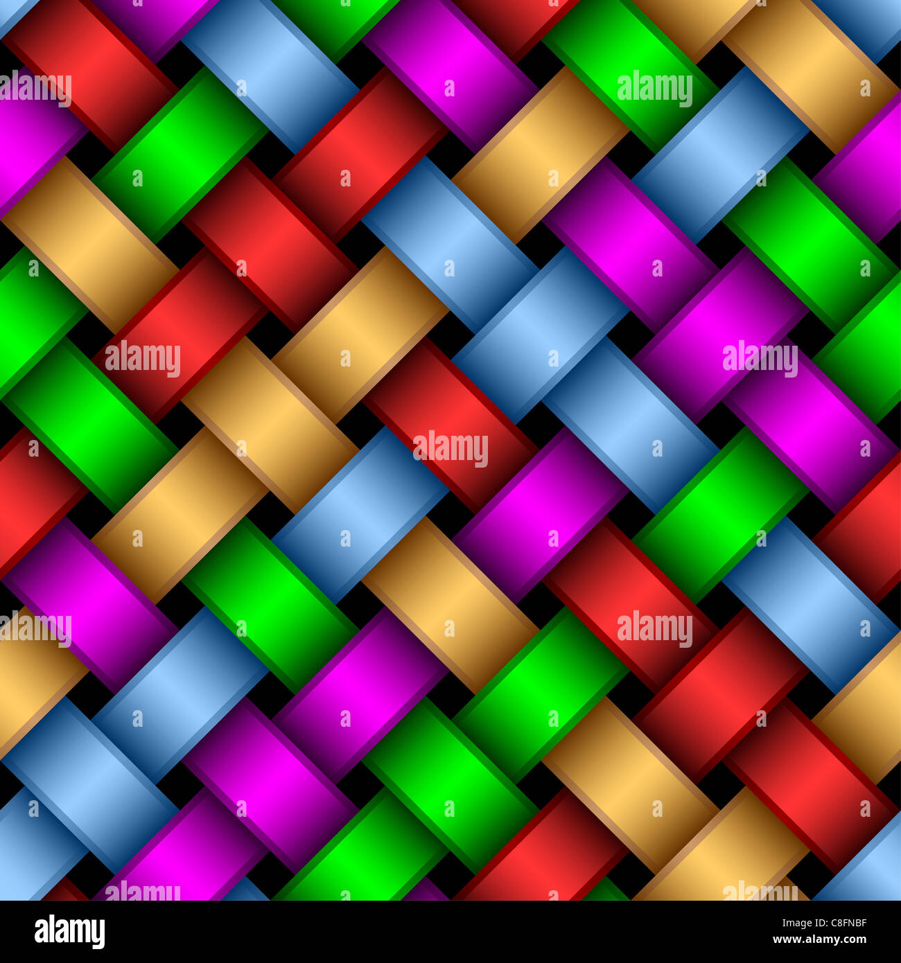 Weaving ribbons hi-res stock photography and images - Alamy