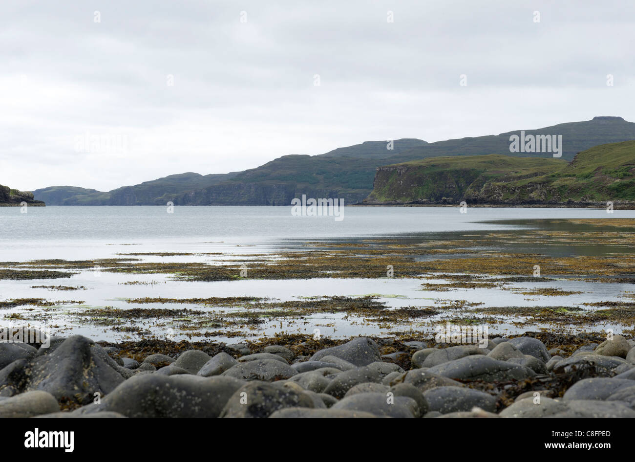 Loch Bharcasaig, view from Roag, Isle of Skye Stock Photo - Alamy