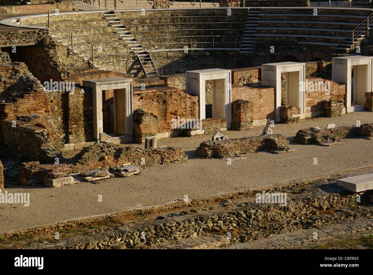 The Roman forum Thessaloniki Greece Stock Photo - Alamy