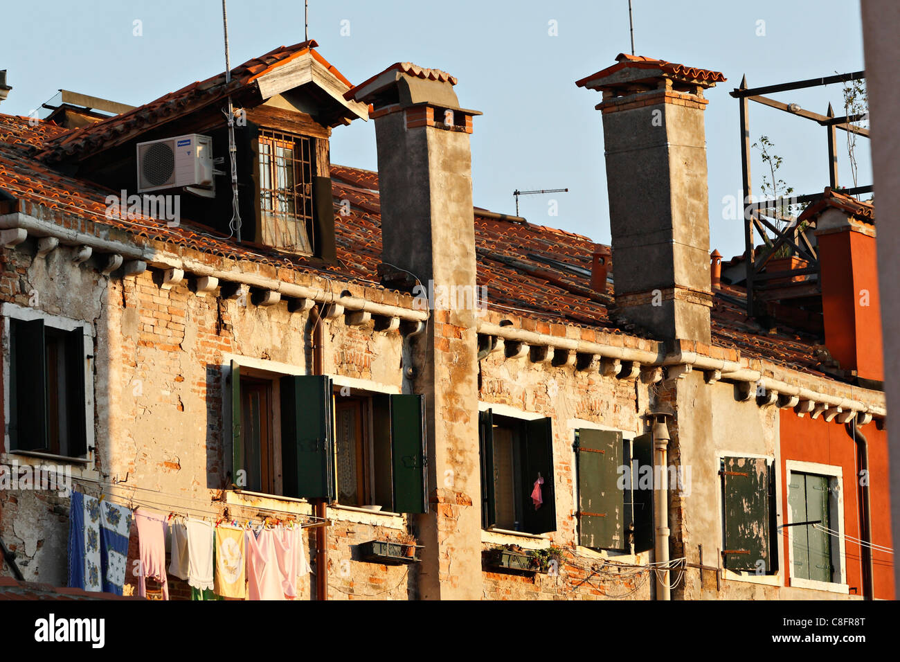 Old architecture, Venice Italy Stock Photo - Alamy