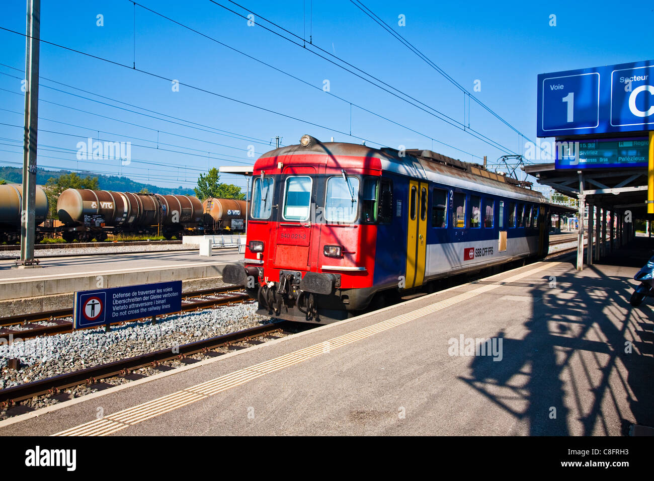 Sbb train station hi-res stock photography and images - Alamy