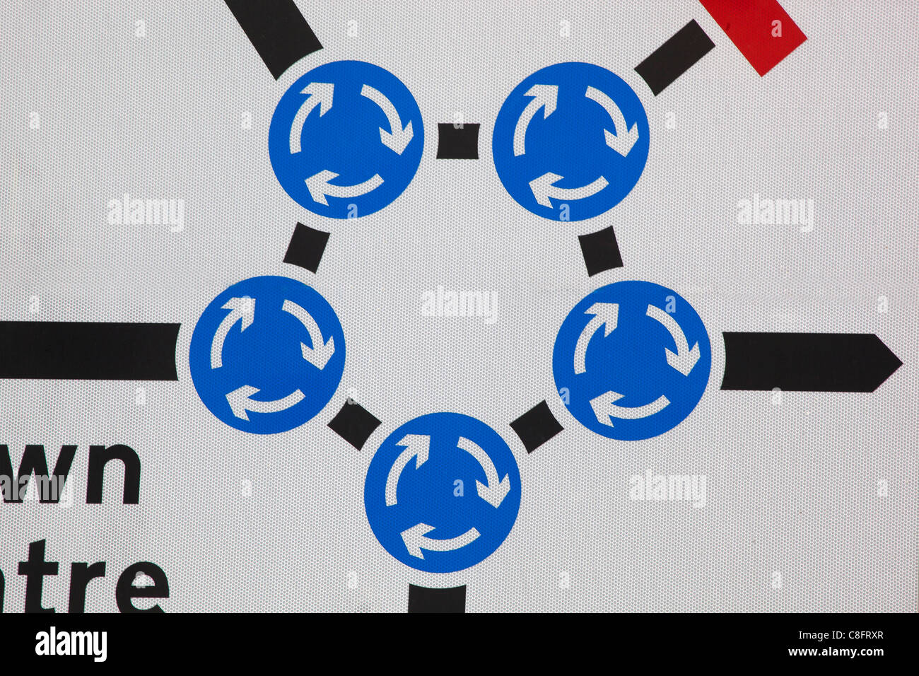 The Magic Roundabout Swindon Stock Photo - Alamy