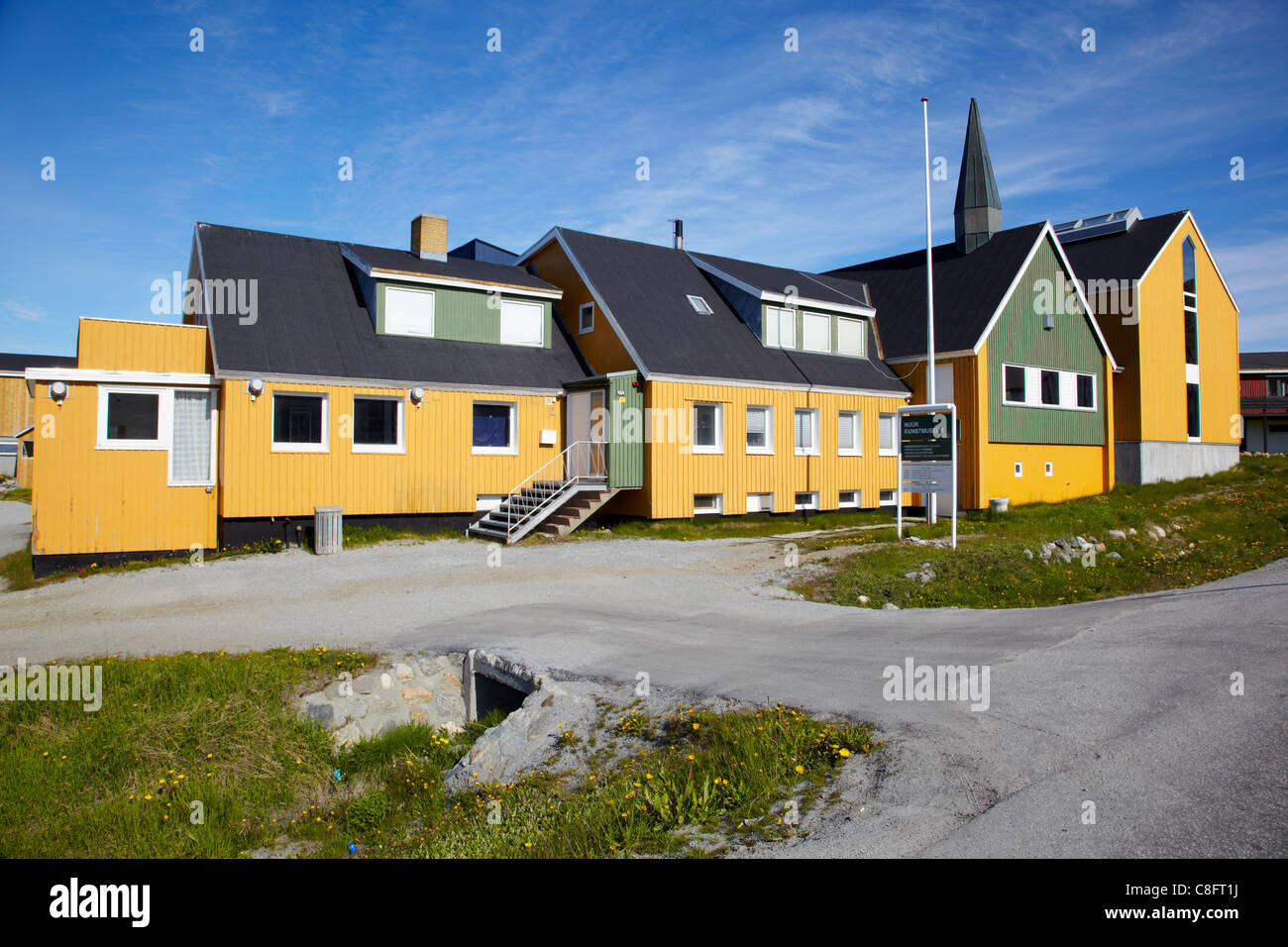 Kunstmuseum (Art Museum), Nuuk, Greenland Stock Photo - Alamy