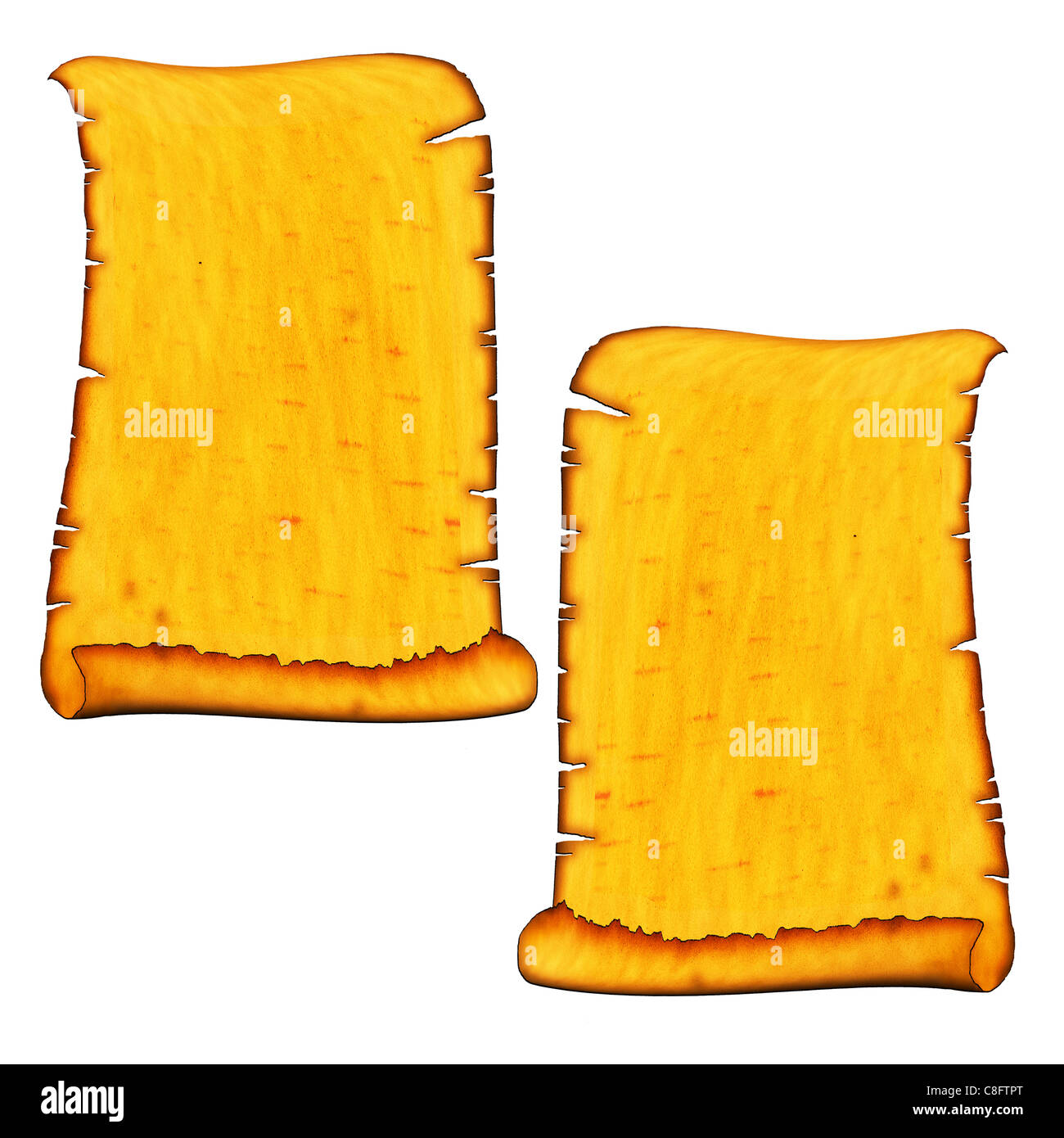 vintage antique ancient scroll Stock Photo - Alamy