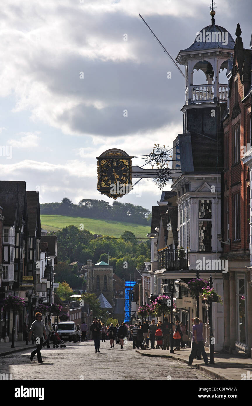 Historic guildford high street hi-res stock photography and images - Alamy