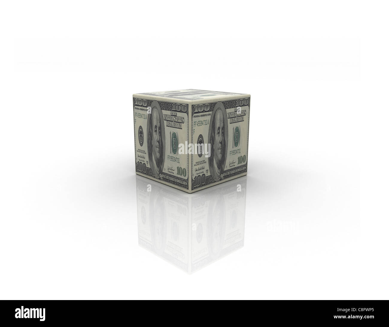 Money box on white background Stock Photo - Alamy