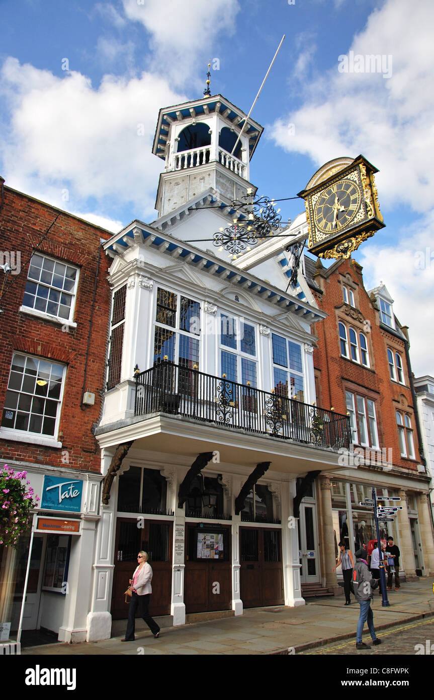 Guildford clock tower hi-res stock photography and images - Alamy