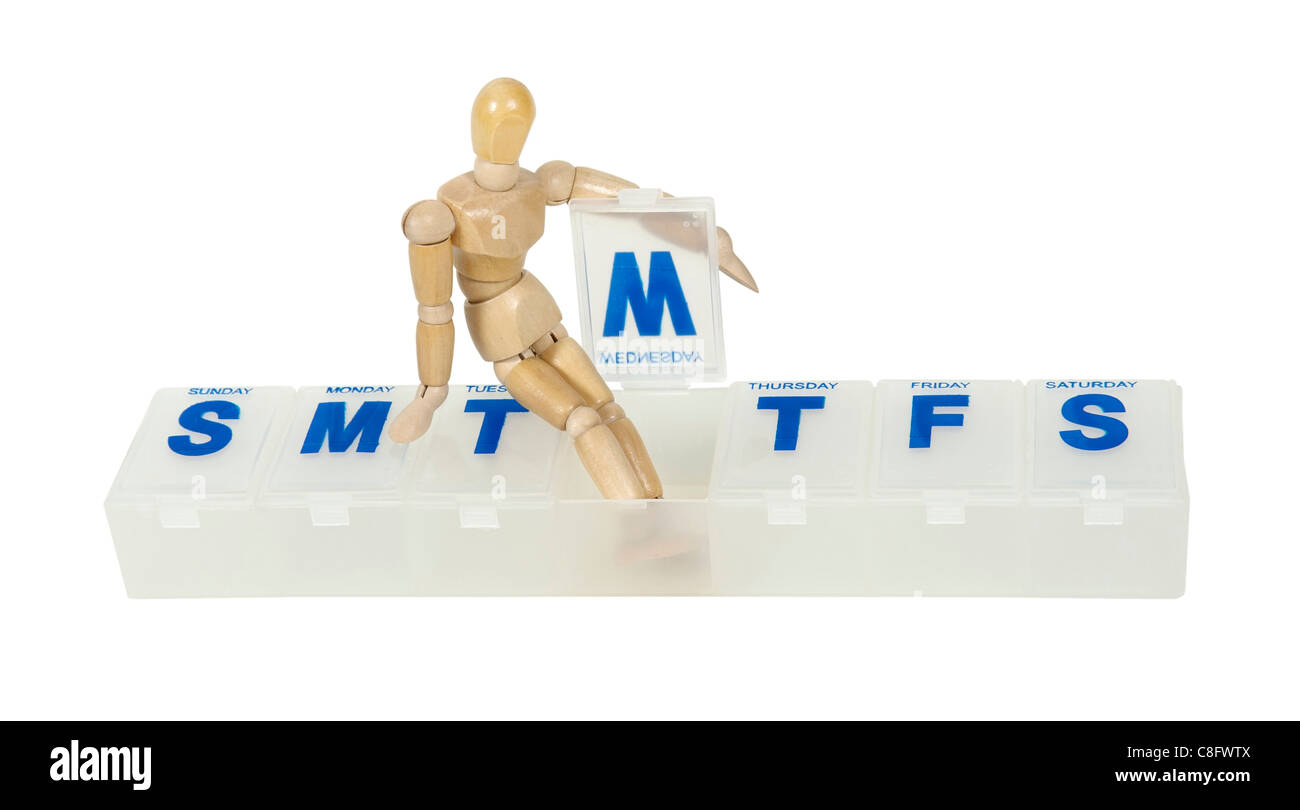 Daily prescription minder hi-res stock photography and images - Alamy