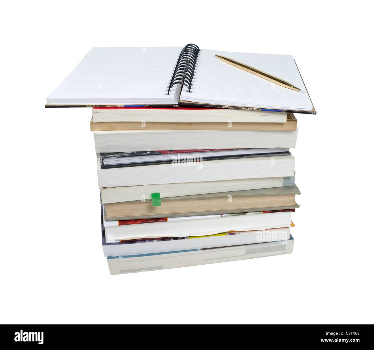 Where books are placed Cut Out Stock Images & Pictures - Alamy