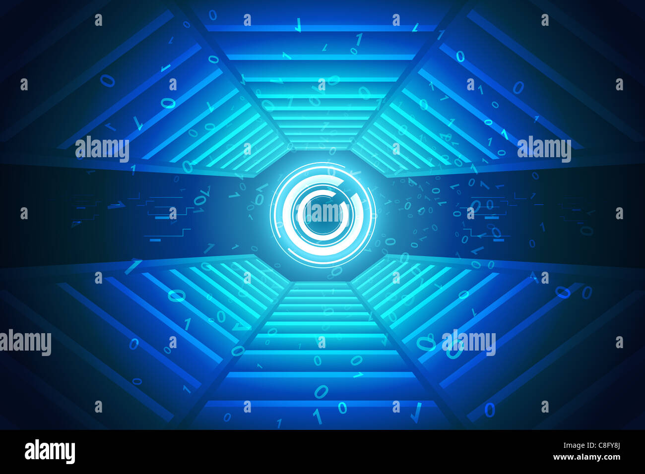 illustration of abstract number background Stock Photo - Alamy