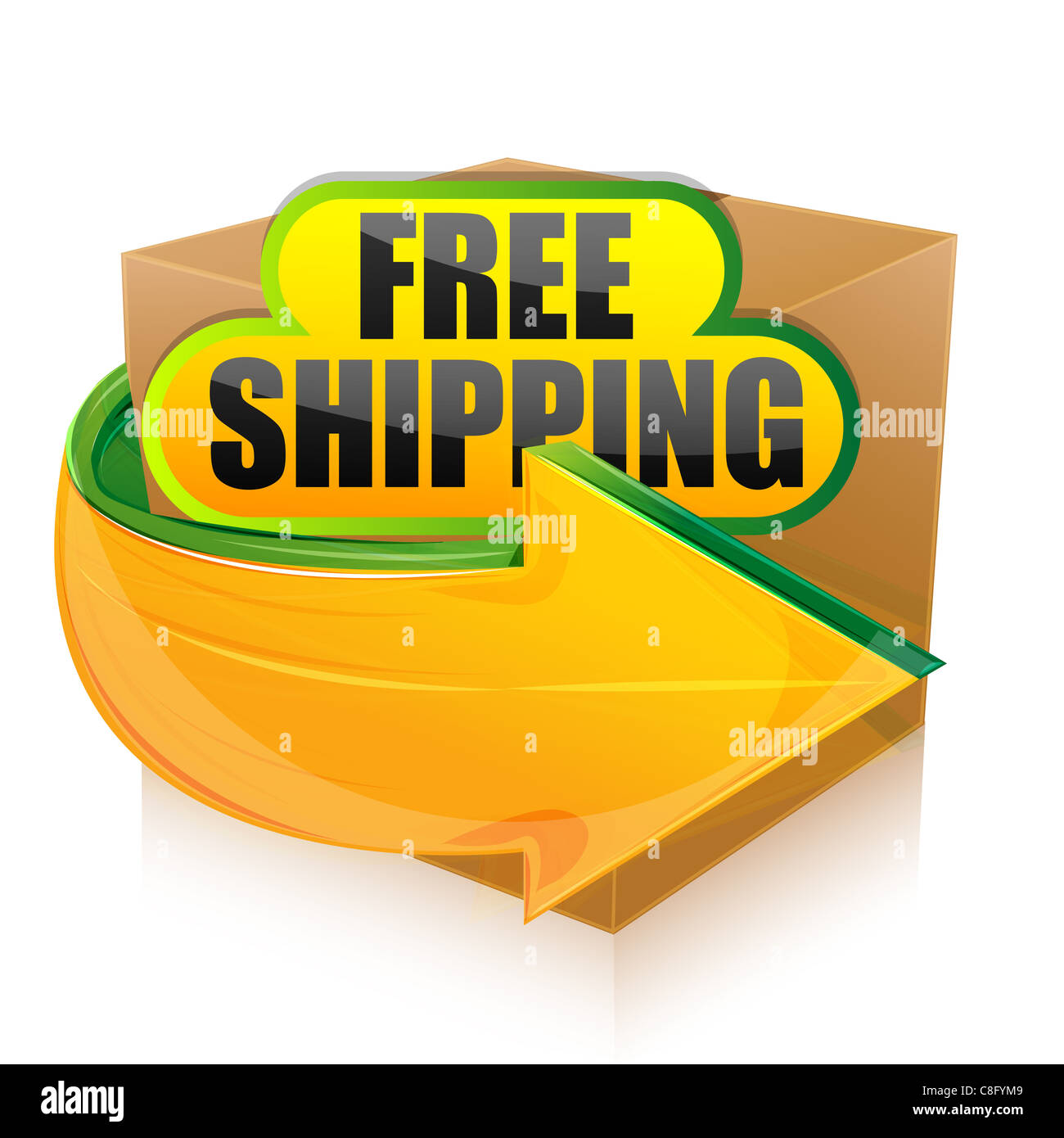 Shipping icons text on hi-res stock photography and images - Alamy