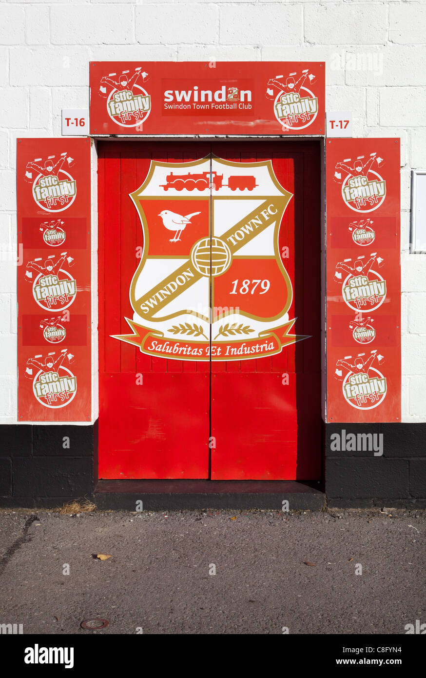 The County Ground - Home of Swindon Town Football Club Stock Photo - Alamy