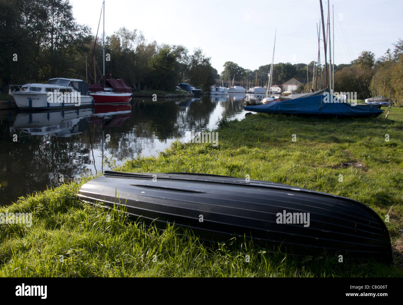Barton Turf Staithe Norfolk Broads Stock Photo - Alamy