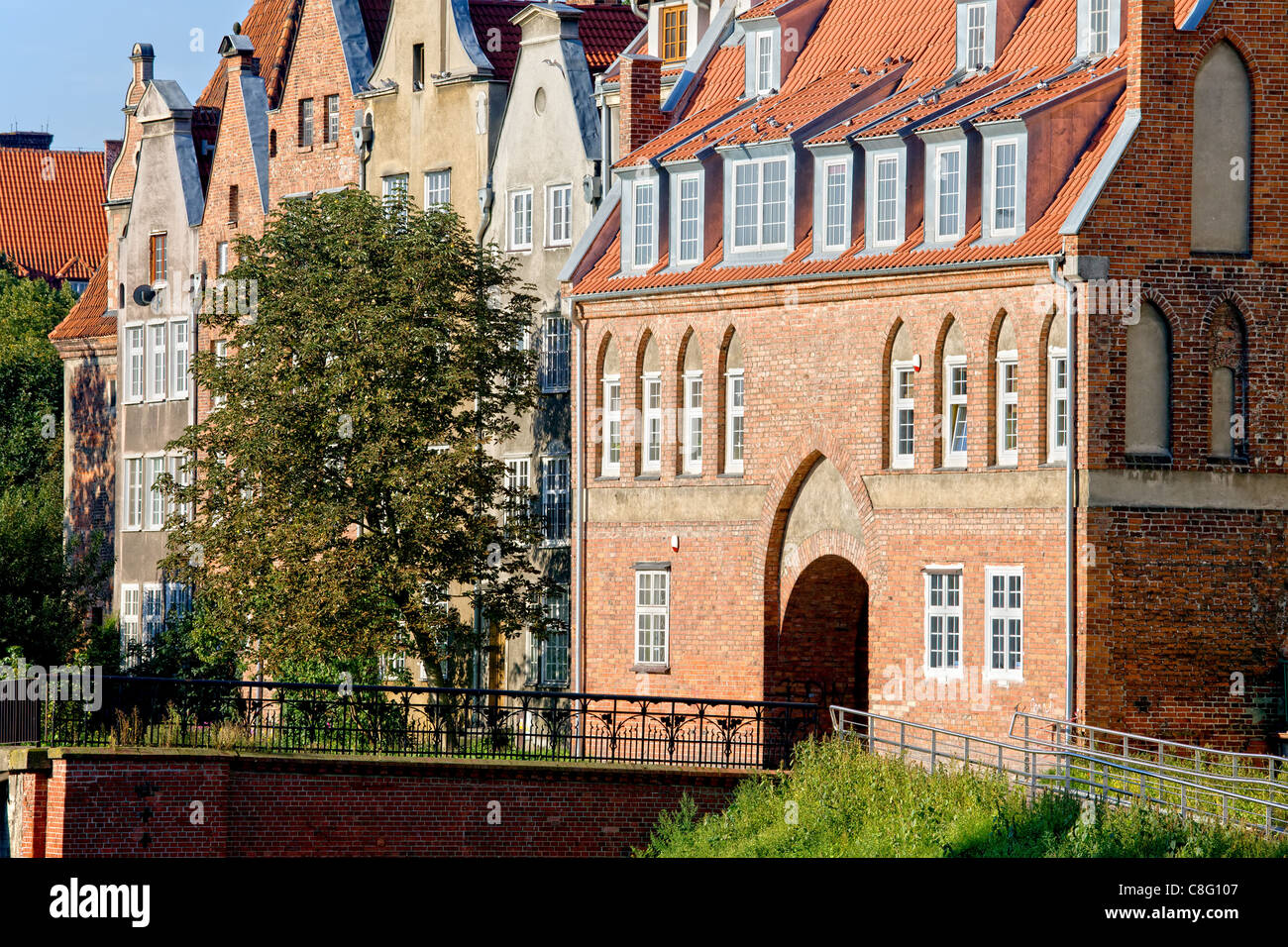 The Cow Gate (Polish: Krowia Brama) to the Old Town, city of Gdansk ...