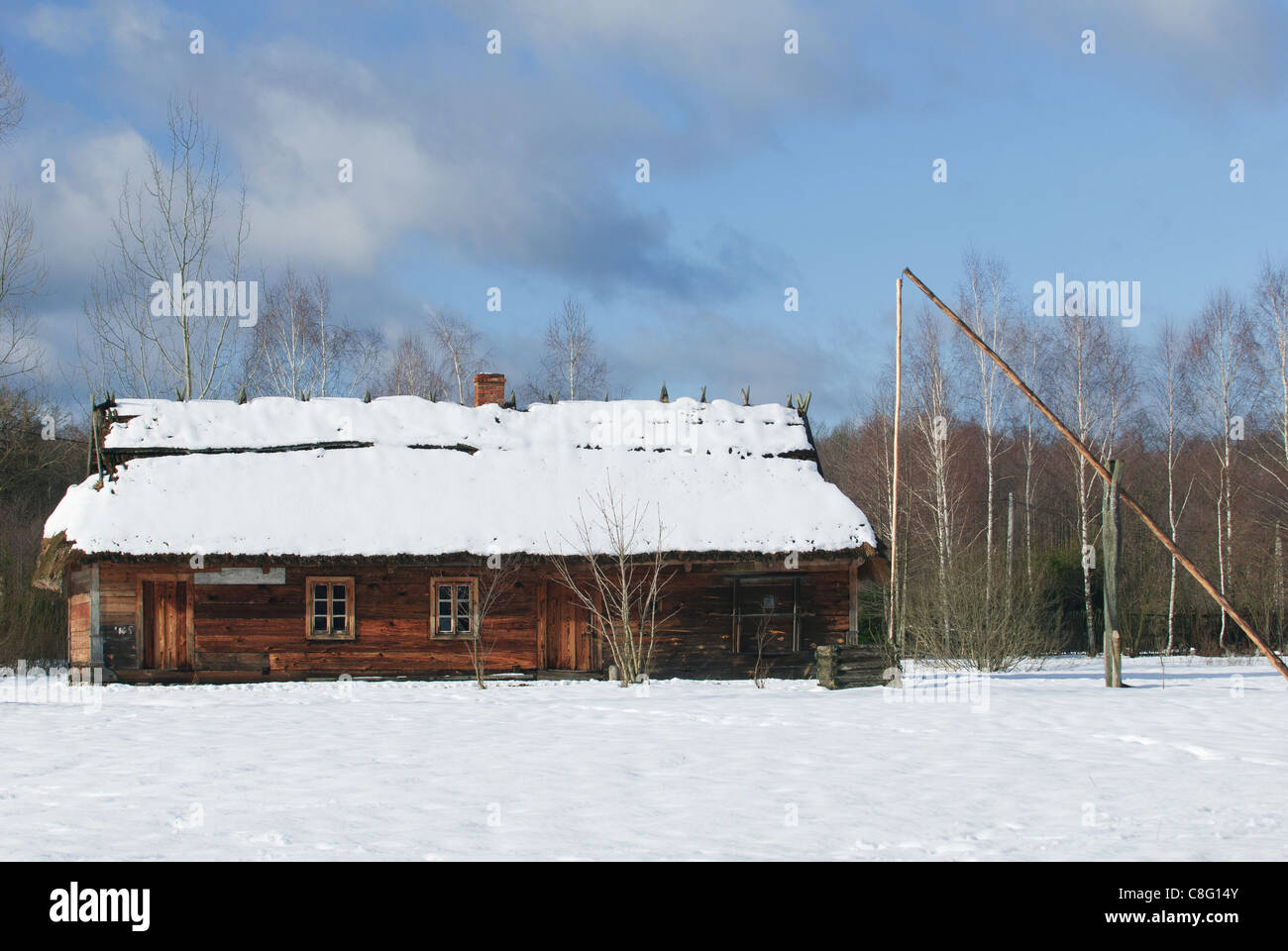 Old traditional wooden polish hi-res stock photography and images - Alamy