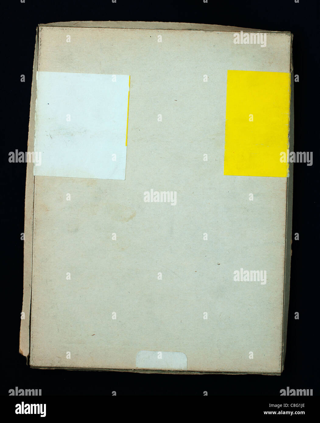 Old worn paper box Stock Photo - Alamy