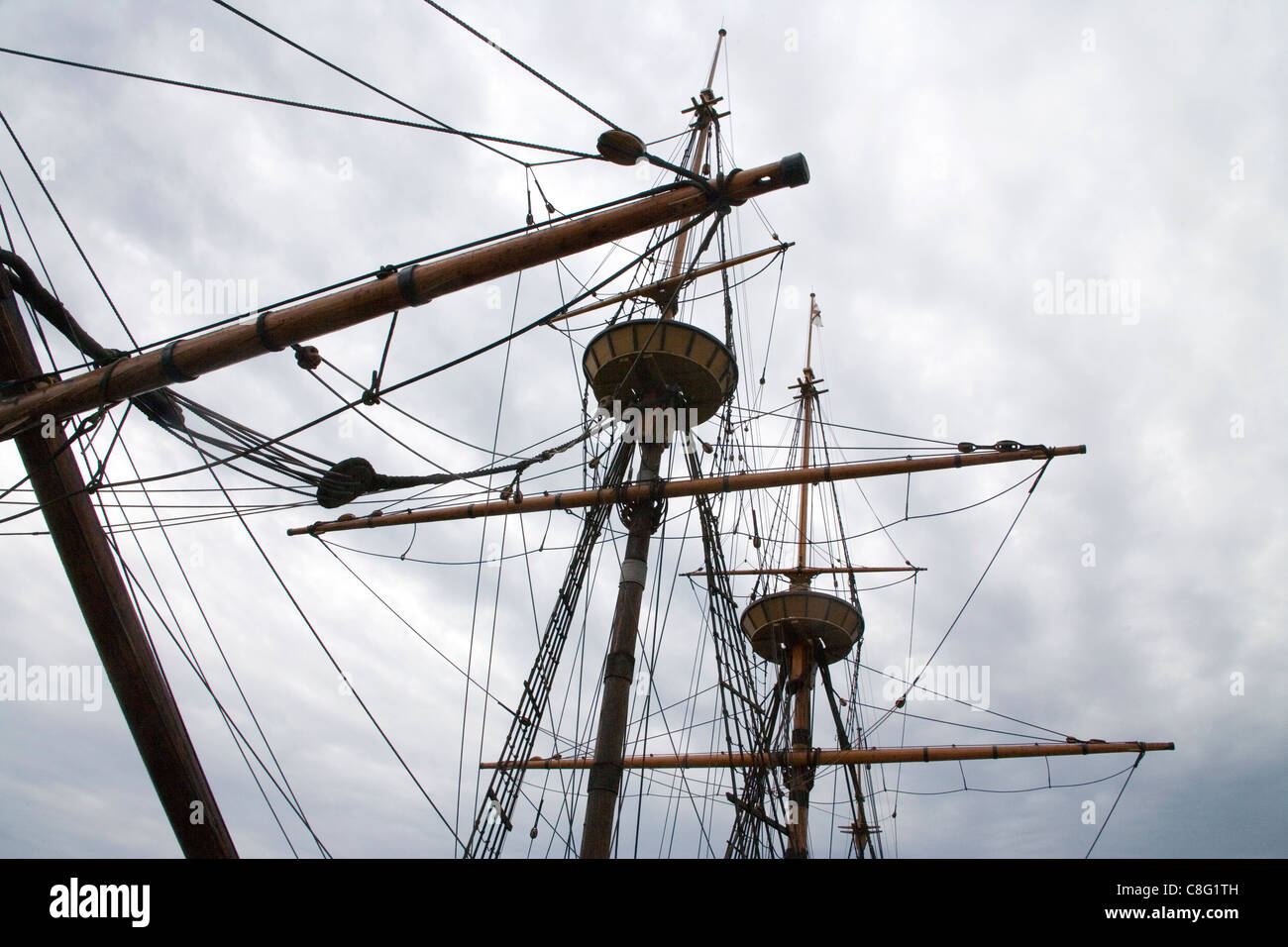 Replica Mayflower Plymouth High Resolution Stock Photography and Images ...