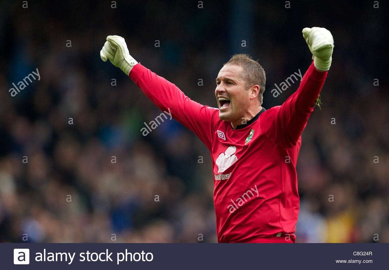 Blackburn Rovers Goalkeeper High Resolution Stock Photography and ...