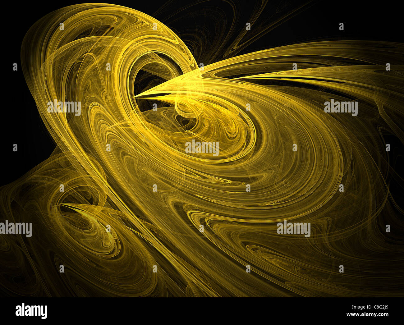 Yellow abstract background Stock Photo - Alamy