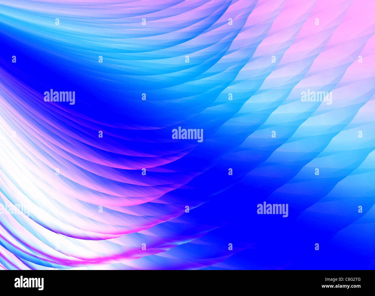 Wave pink blue background Stock Photo - Alamy