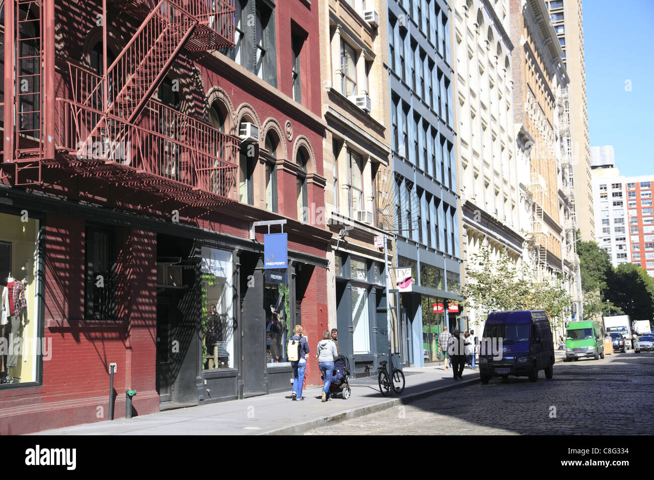 Soho, Manhattan, New York City, USA Stock Photo - Alamy