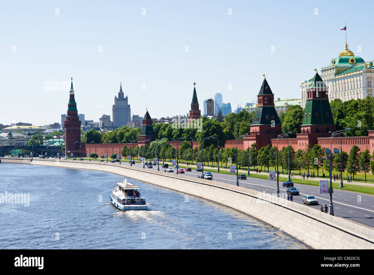 Moscow river hi-res stock photography and images - Alamy