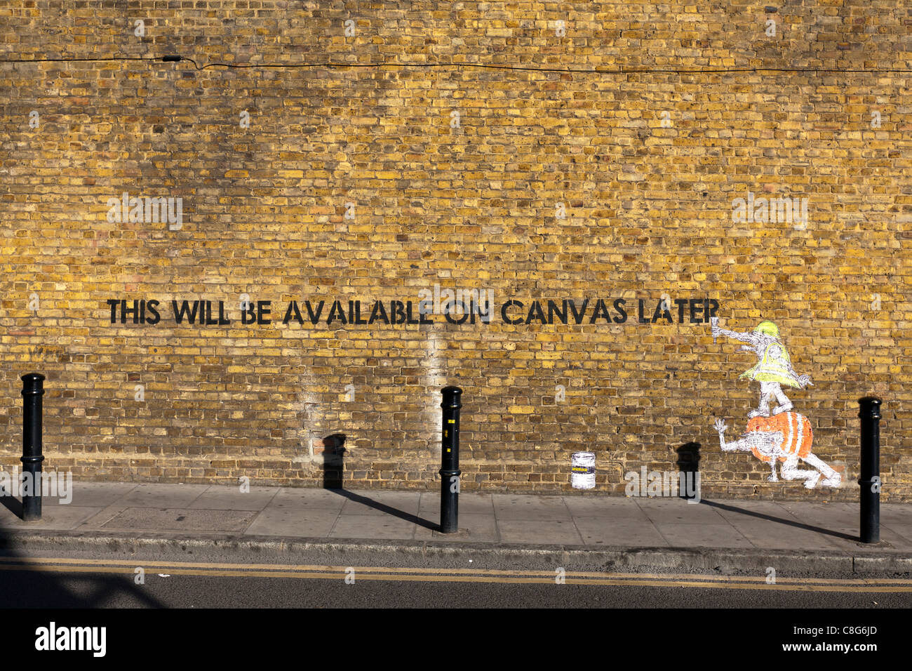 Graffiti mural on wall inner hi-res stock photography and images - Alamy