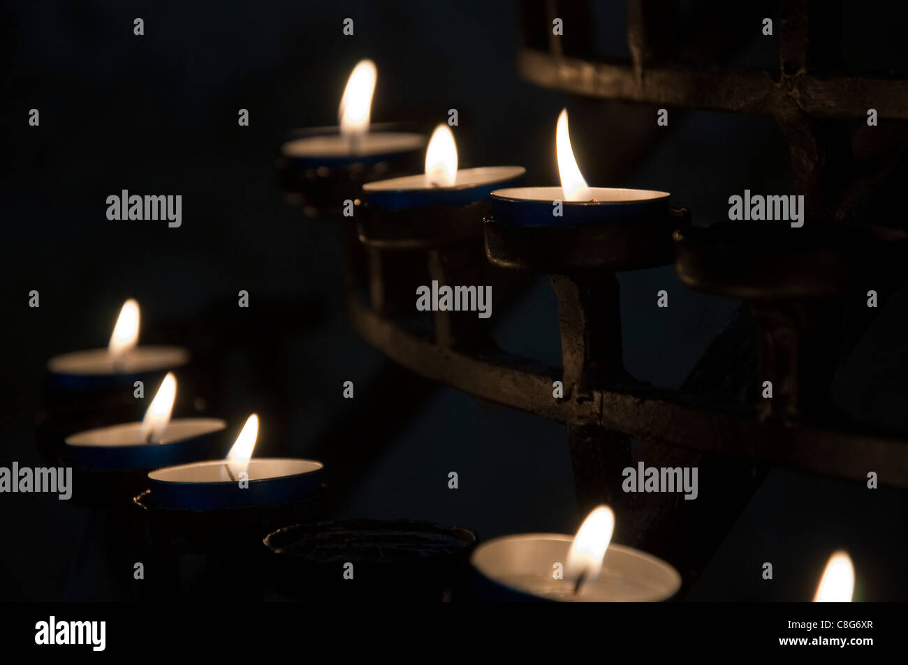 The burning chapel hi-res stock photography and images - Alamy