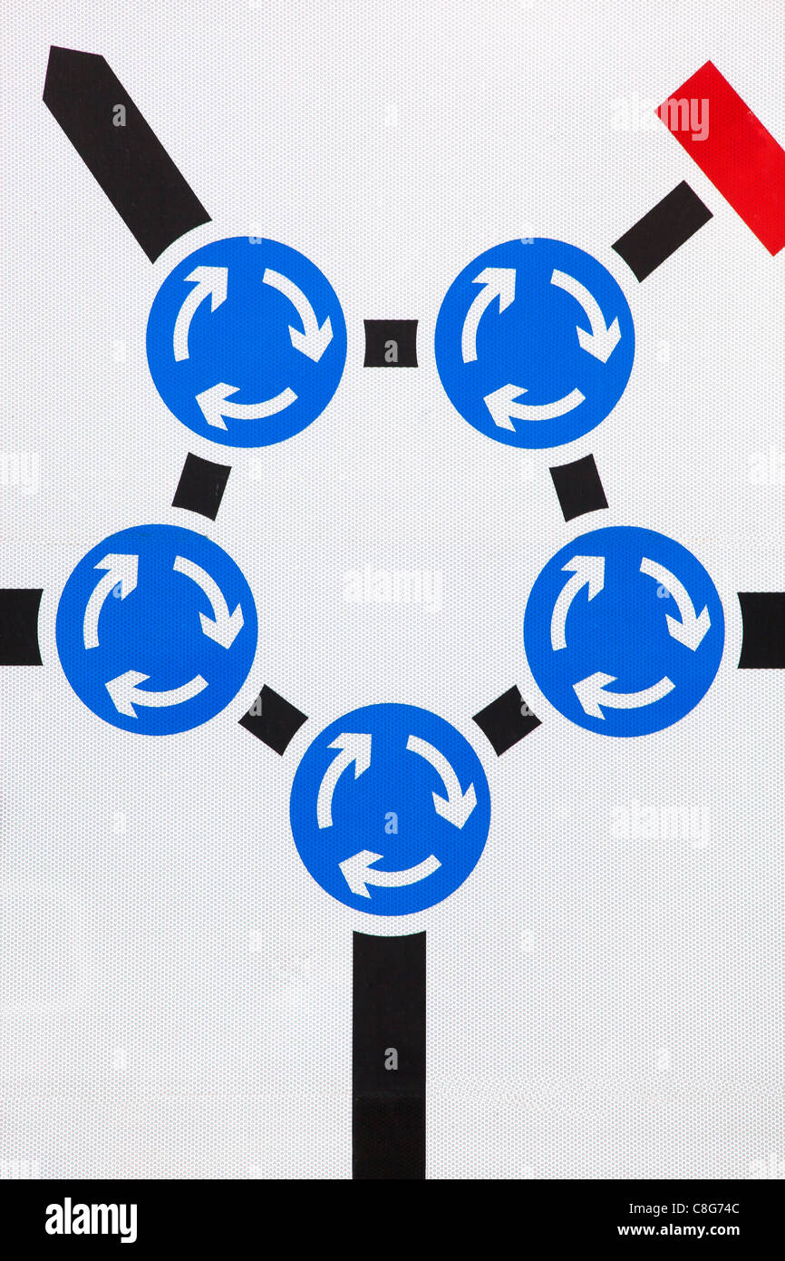 The Magic Roundabout Swindon Stock Photo - Alamy