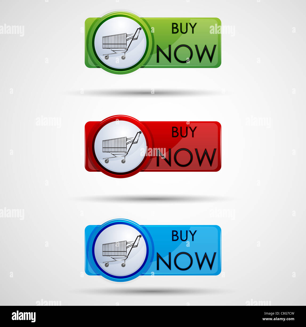 illustration of buy now tags on abstract background Stock Photo - Alamy