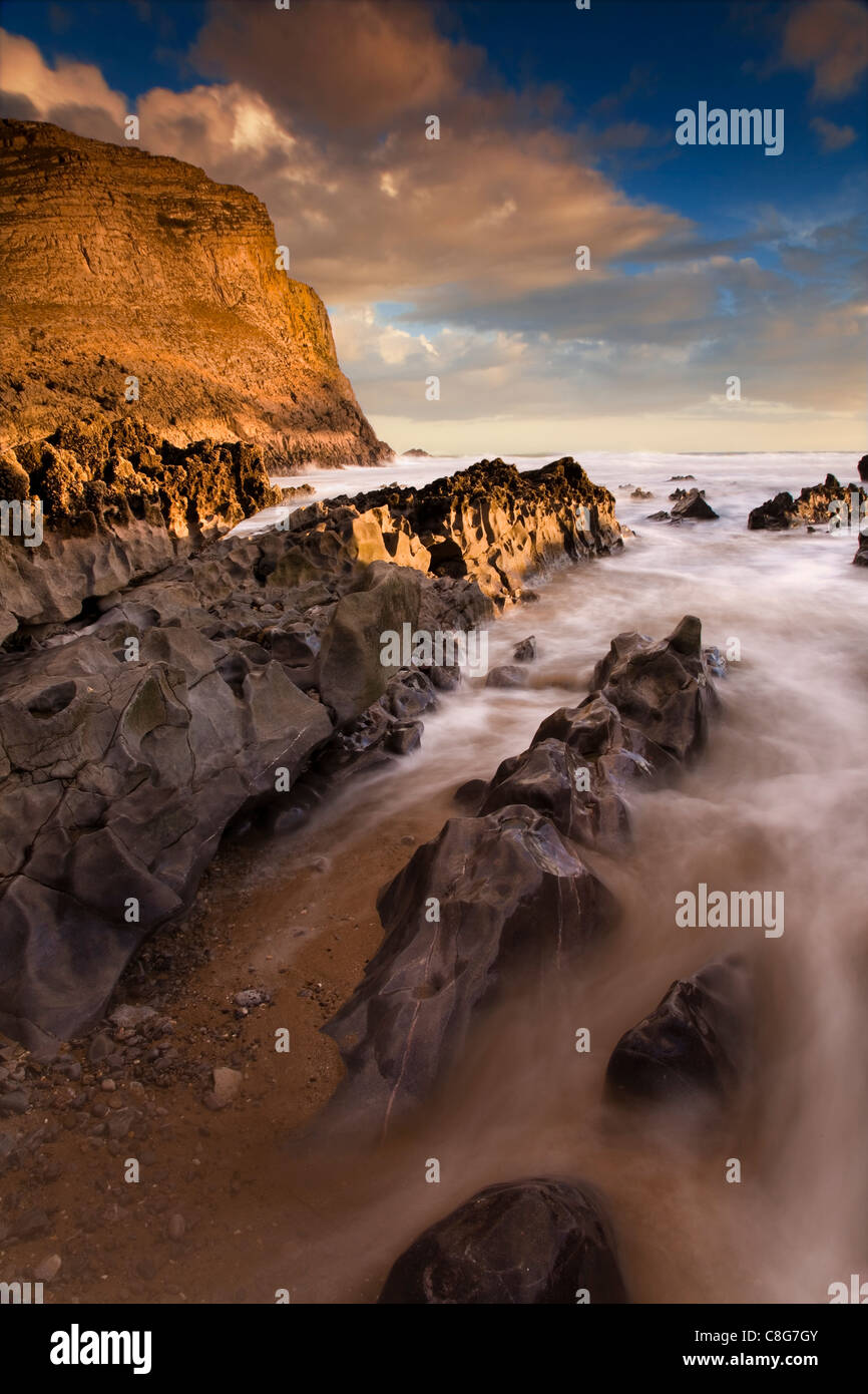 Mewslade bay gower hi-res stock photography and images - Alamy