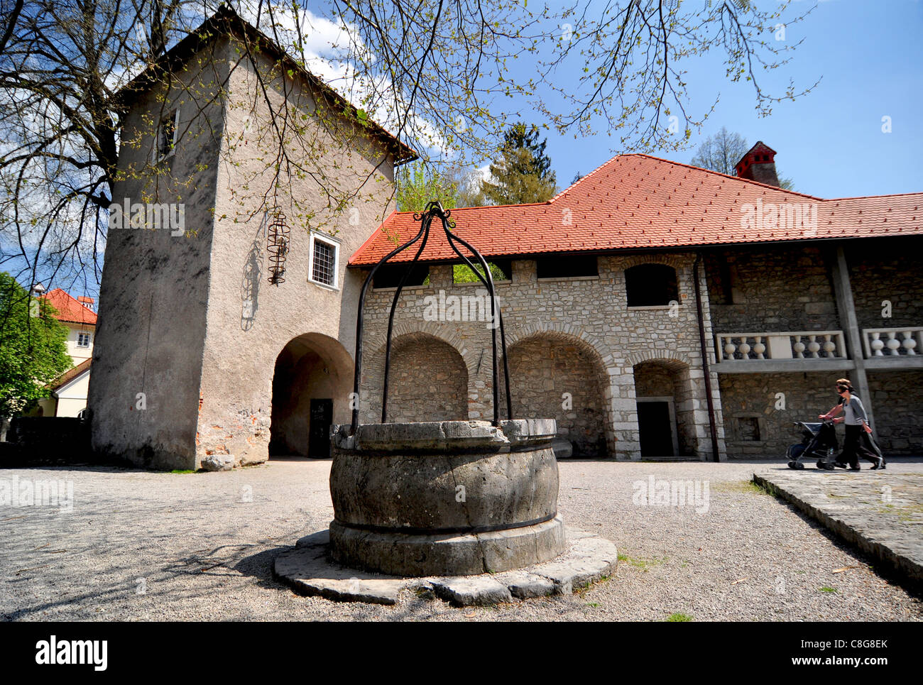 Castle in Ribnica Stock Photo - Alamy