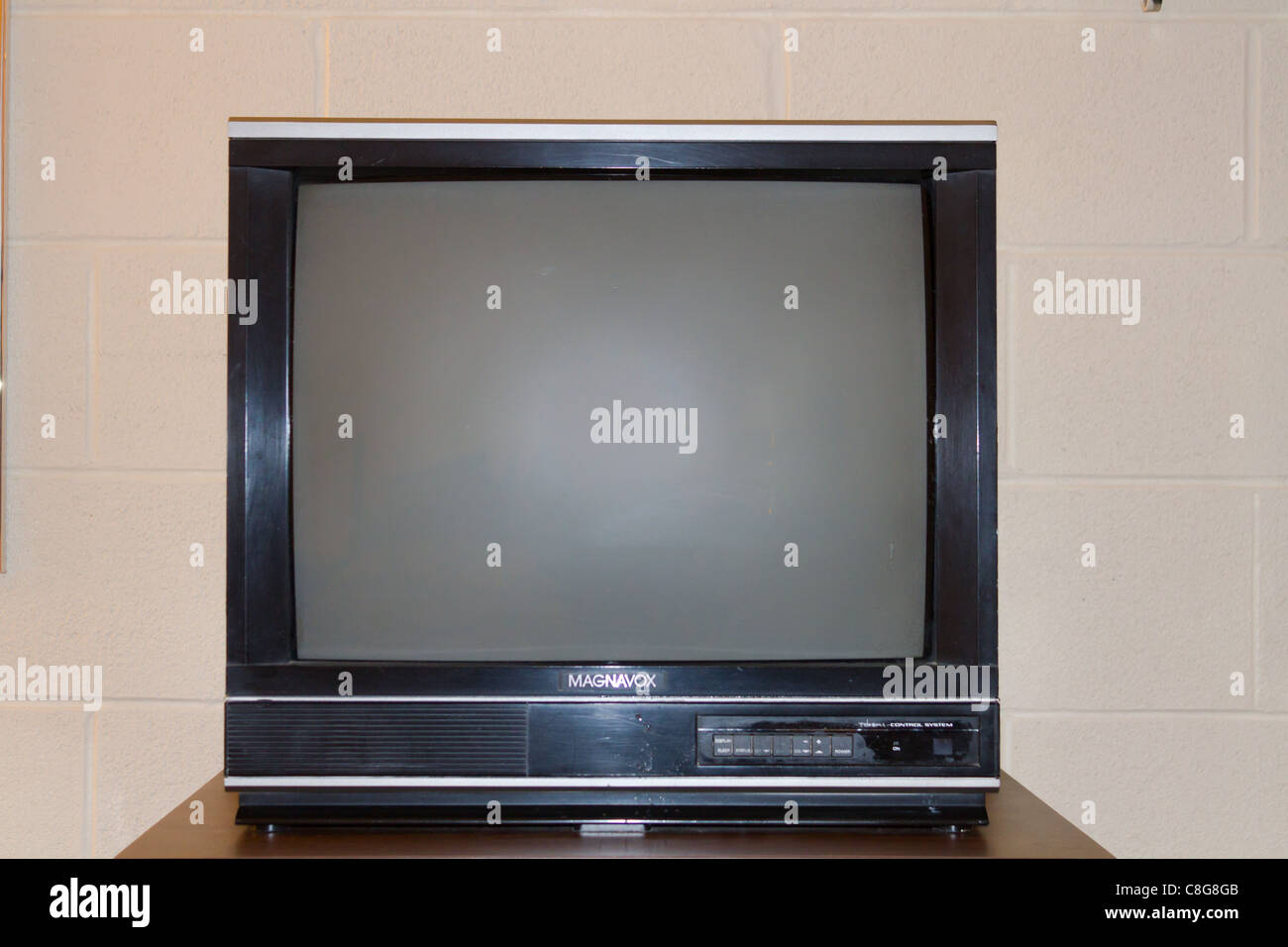 old tv television Stock Photo - Alamy