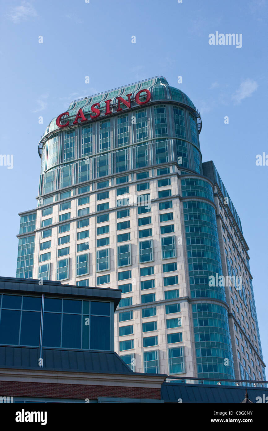 casino sign building Stock Photo - Alamy